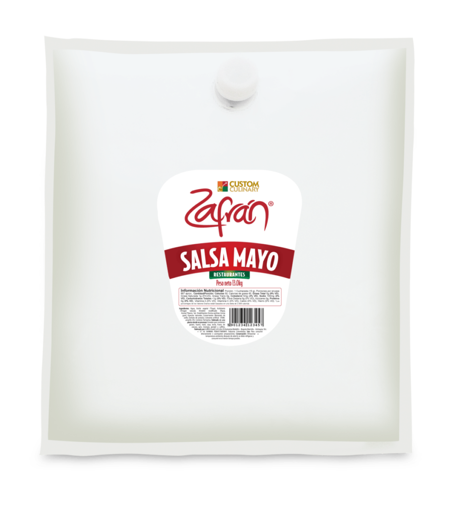 Salsa Mayo para restaurantes presentación Big bag-Vinzeta