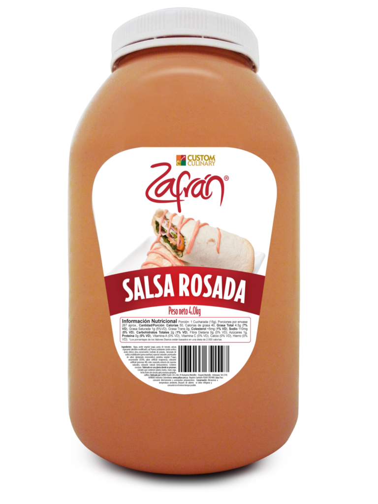 Salsa Rosada Garrafa — Vinzeta
